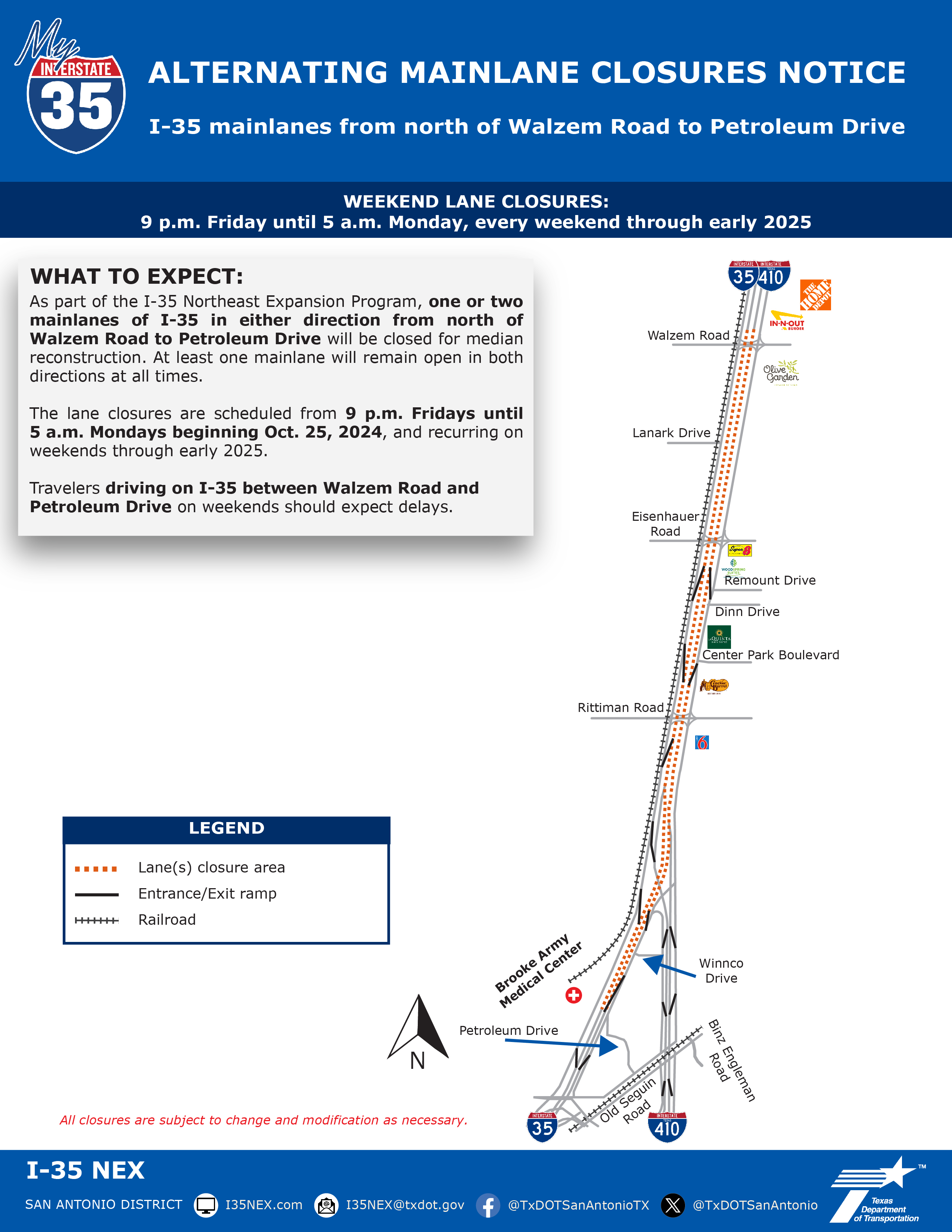 I-35 NEX Project Newsletter | January 2025